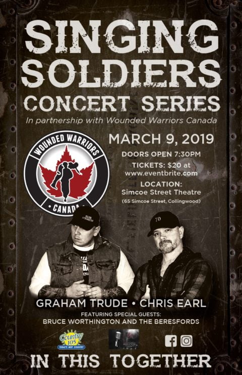 WOUNDED WARRIORS CANADA AND THE SINGING SOLDIERS ANNOUNCE NEW ...