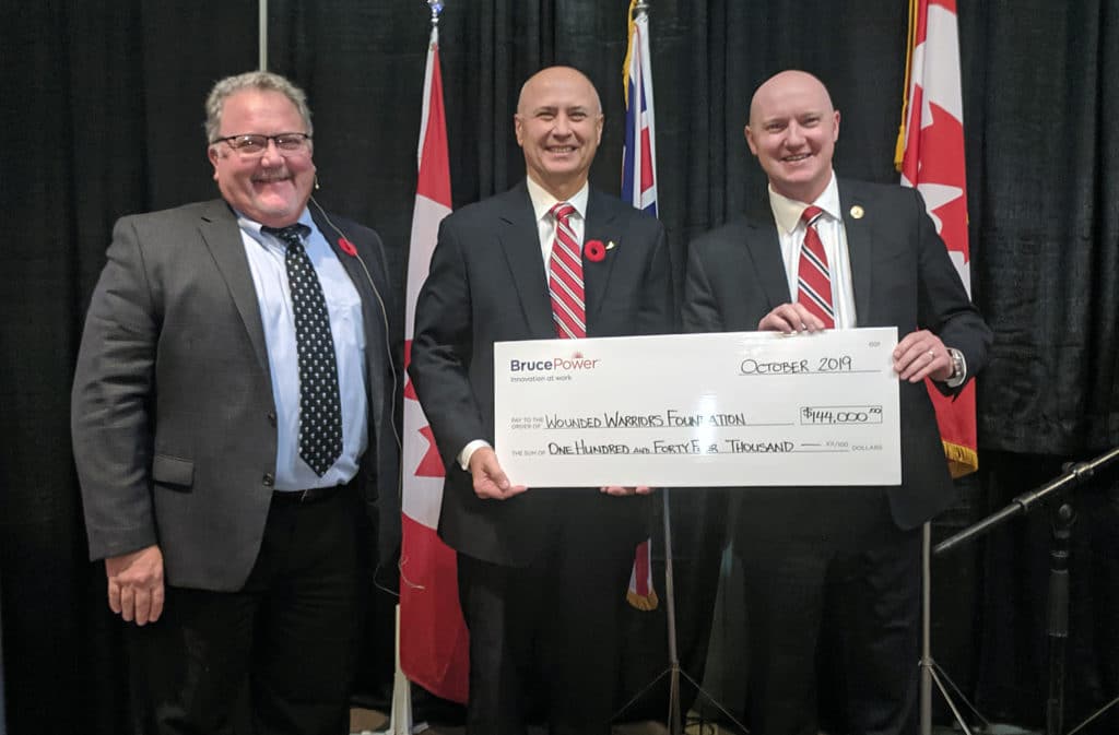 BRUCE POWER AND PARTNERS REACH $1 MILLION RAISED FOR WOUNDED WARRIORS ...