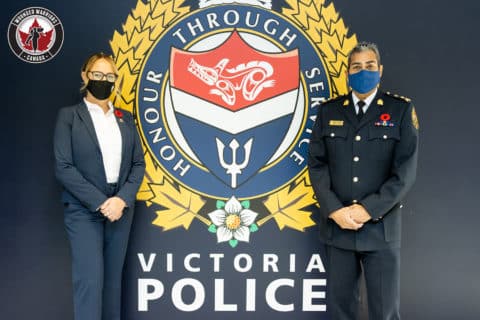 VICTORIA POLICE PARTNERS WITH WOUNDED WARRIORS CANADA | Wounded ...